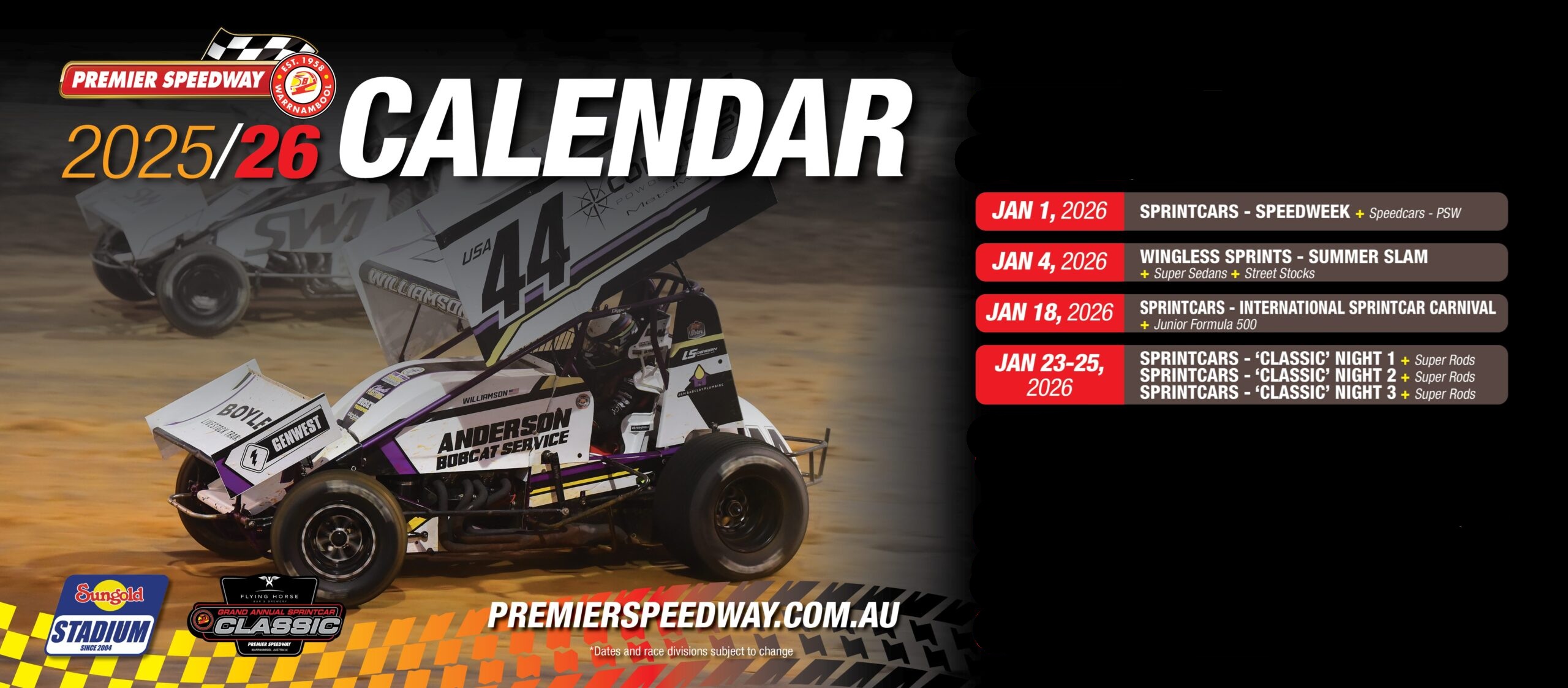 Premier Speedway | What's On Warrnambool
