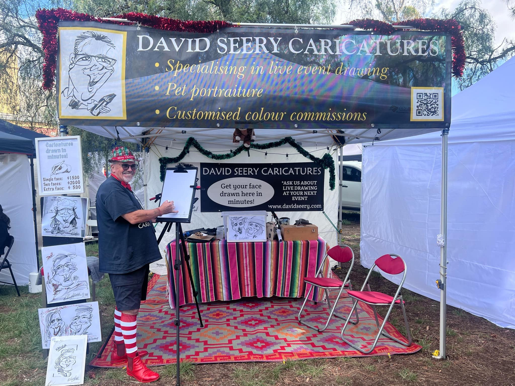 David Seery Caricatures | What's On Warrnambool