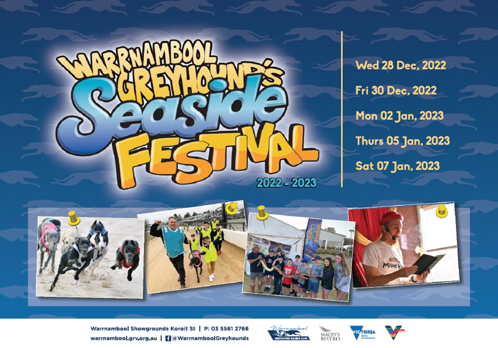 Warrnambool Greyhound Racing Seaside Festival | What's On Warrnambool